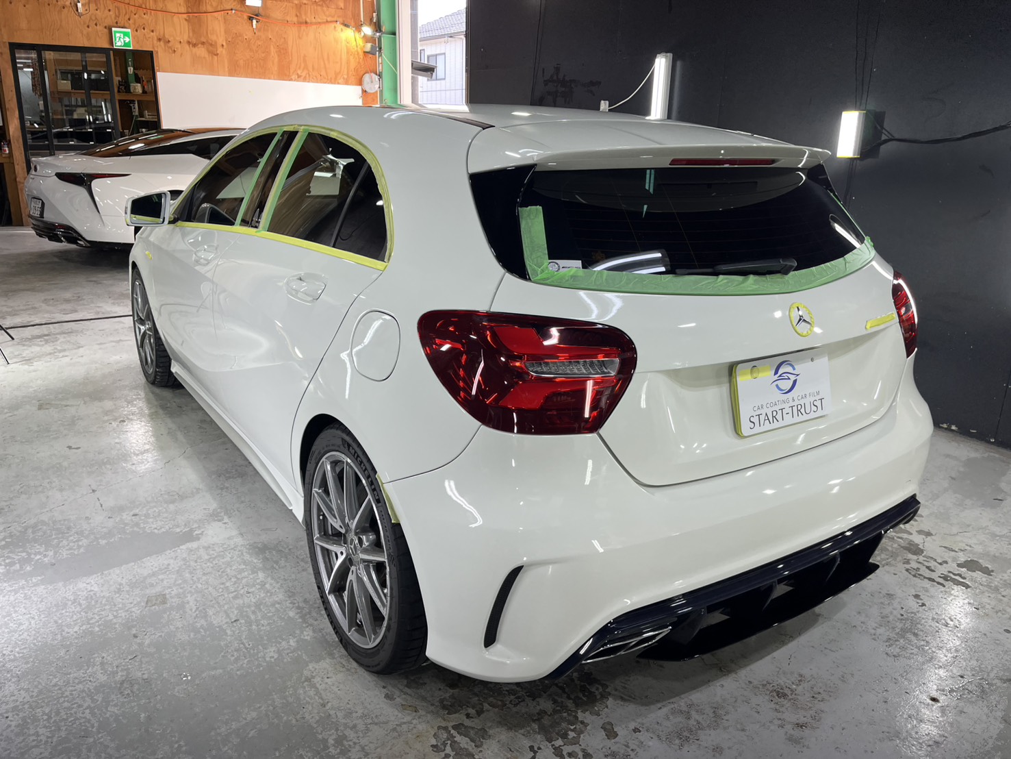 AMG A4 ガラスコーティング・ボディコーティング｜施工事例【スタートラスト】 - 愛知県名古屋市のカーコーティング専門店スタートラストの日々ブログ