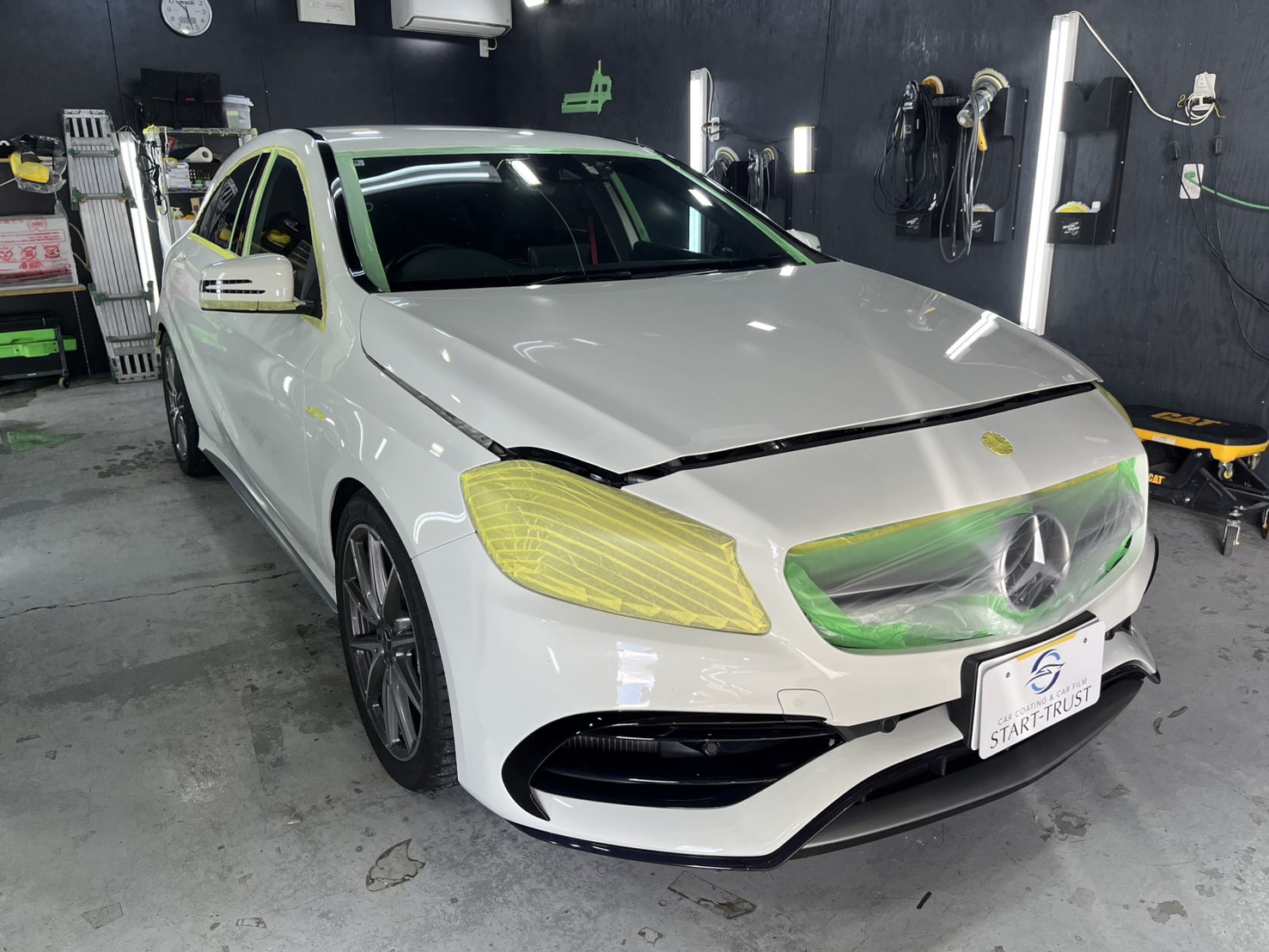 AMG A4 ガラスコーティング・ボディコーティング｜施工事例【スタートラスト】 - 愛知県名古屋市のカーコーティング専門店スタートラストの日々ブログ